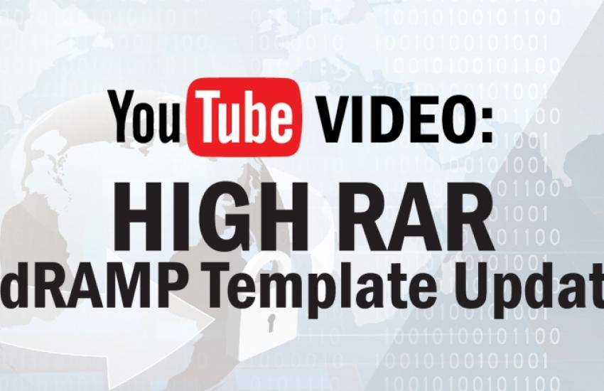 What's new in the FedRAMP RAR? | InfusionPoints What's new in the FedRAMP RAR? | InfusionPoints